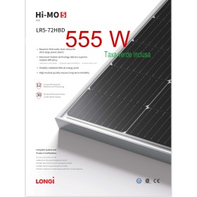 Panouri fotovoltaice LONGI 555 WP LR5-72HBD